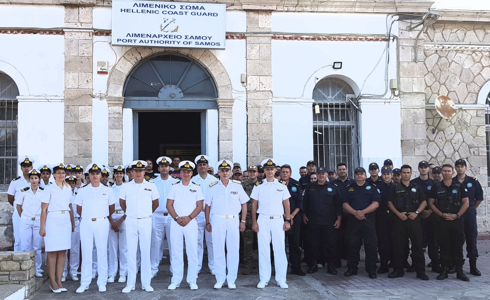 Επίσκεψη Αρχηγού Λιμενικού Σώματος–Ελληνικής Ακτοφυλακής στη ν. Σάμο ...